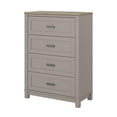 Ameriwood Home Carver 4 Drawer Dresser, Multiple Colors - Walmart.com