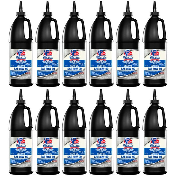 VP Racing Fuels Hi Performance Classic GL-4 Gear Oil, Qt. SAE 80W-90 ...