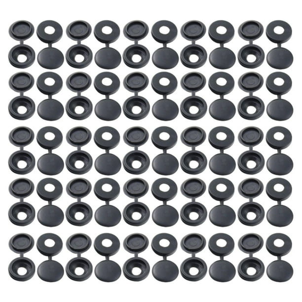 100 Pieces Screw Covers, Lightweight Soft Screws Caps for Replacement ...