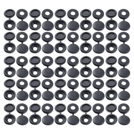 100 Pieces Screw Covers, Lightweight Soft Screws Caps for Replacement ...