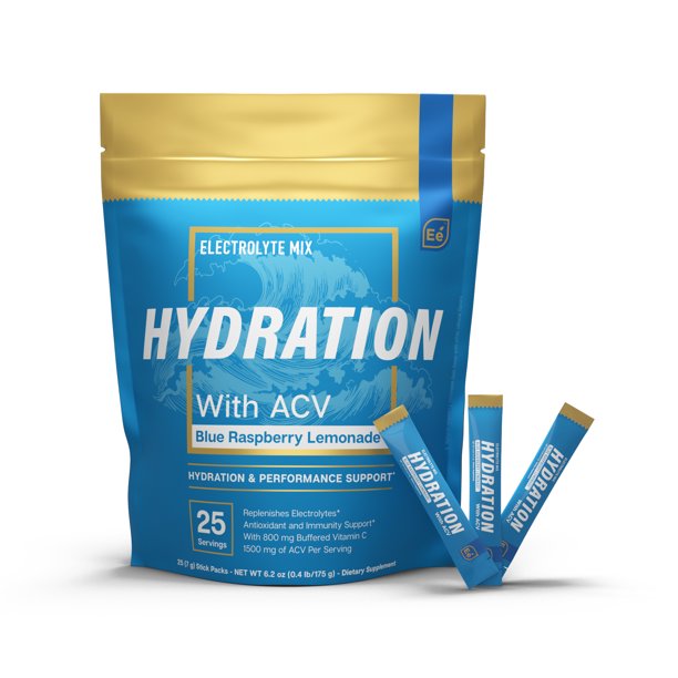 Essential elements Hydration Blue Raspberry Lemonade | Electrolyte ...