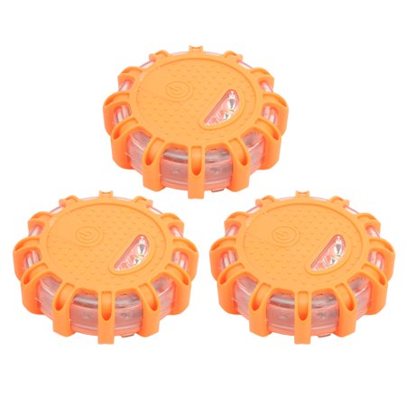 LED Road Flares Light,3pcs LED Road Flares Roadside Warning Safety ...