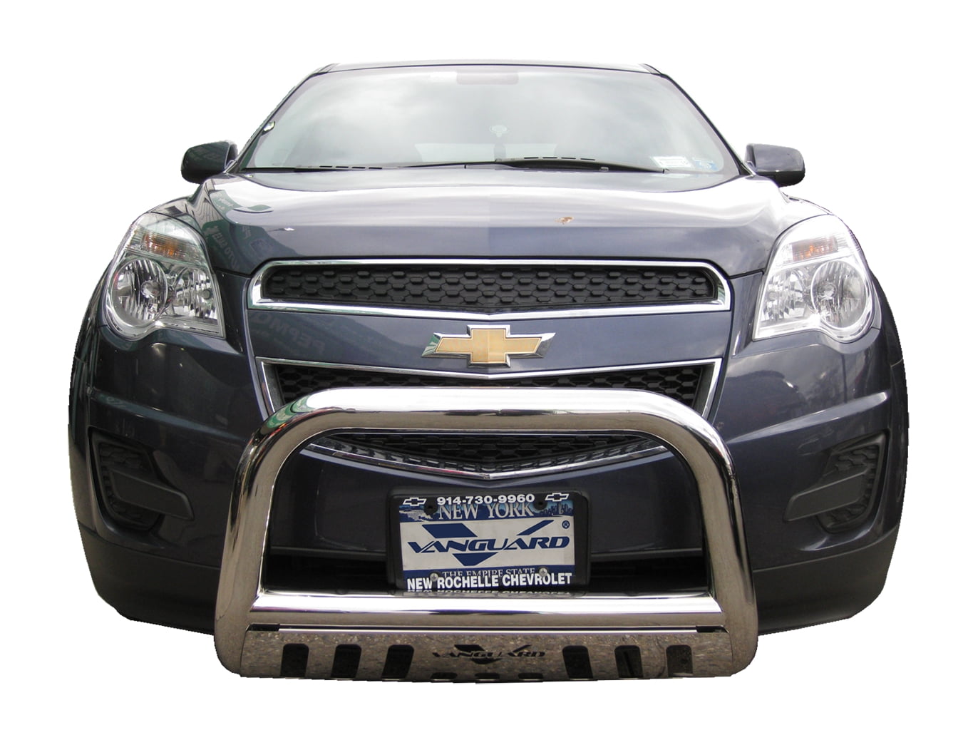 VGUBG-0454SS 3 inch Stainless Steel Bull Bar with Skid Plate - Walmart.com