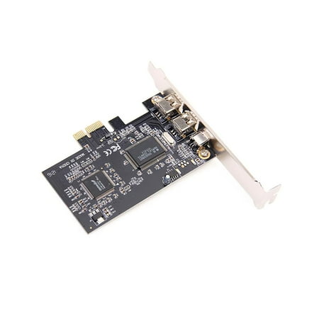 PCI-E Capture Card 1394 Interface baffle DIY Interesting 1394 metal PCI ...