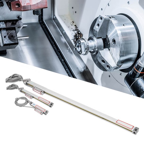 Escala lineal, juego de 3 piezas Escala lineal Lectura digital Escala lineal JC AE Escala lineal ...