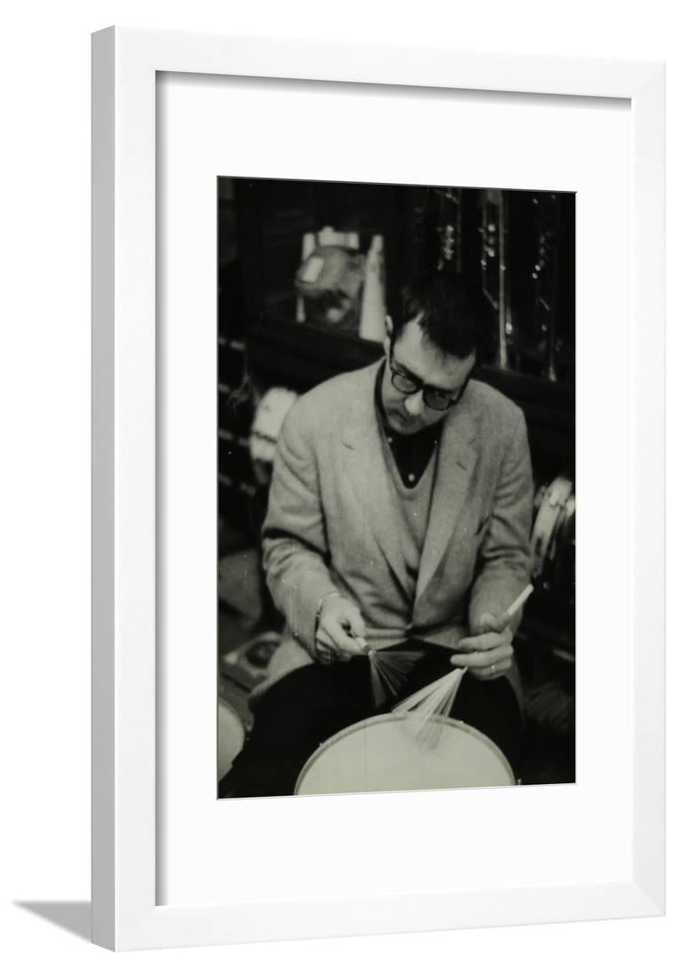 Joe Morello, Drummer with the Dave Brubeck Quartet, 1950S Framed Print ...