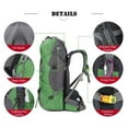 60L Waterproof Lightweight Hiking Backpack with Rain Cover,Outdoor ...