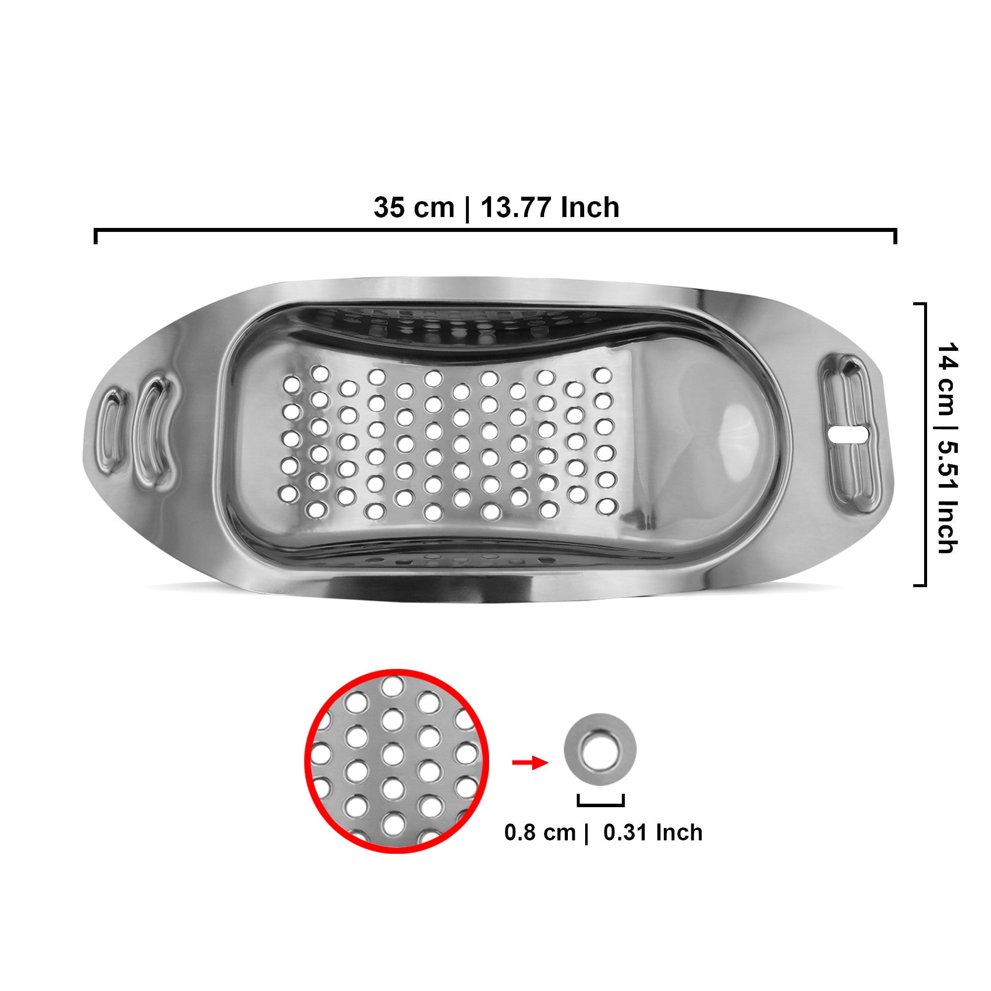 WEIS Spaetzle Maker / Slicer, 35 x 14 cm, Stainless Steel - Walmart.com