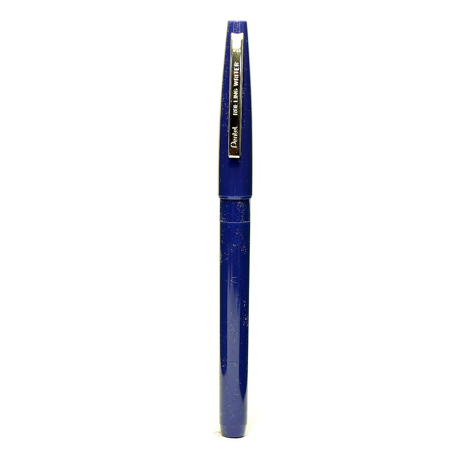 Pentel Rolling Writer Rollerball Pen Medium Point Blue Ink 12/Pack ...