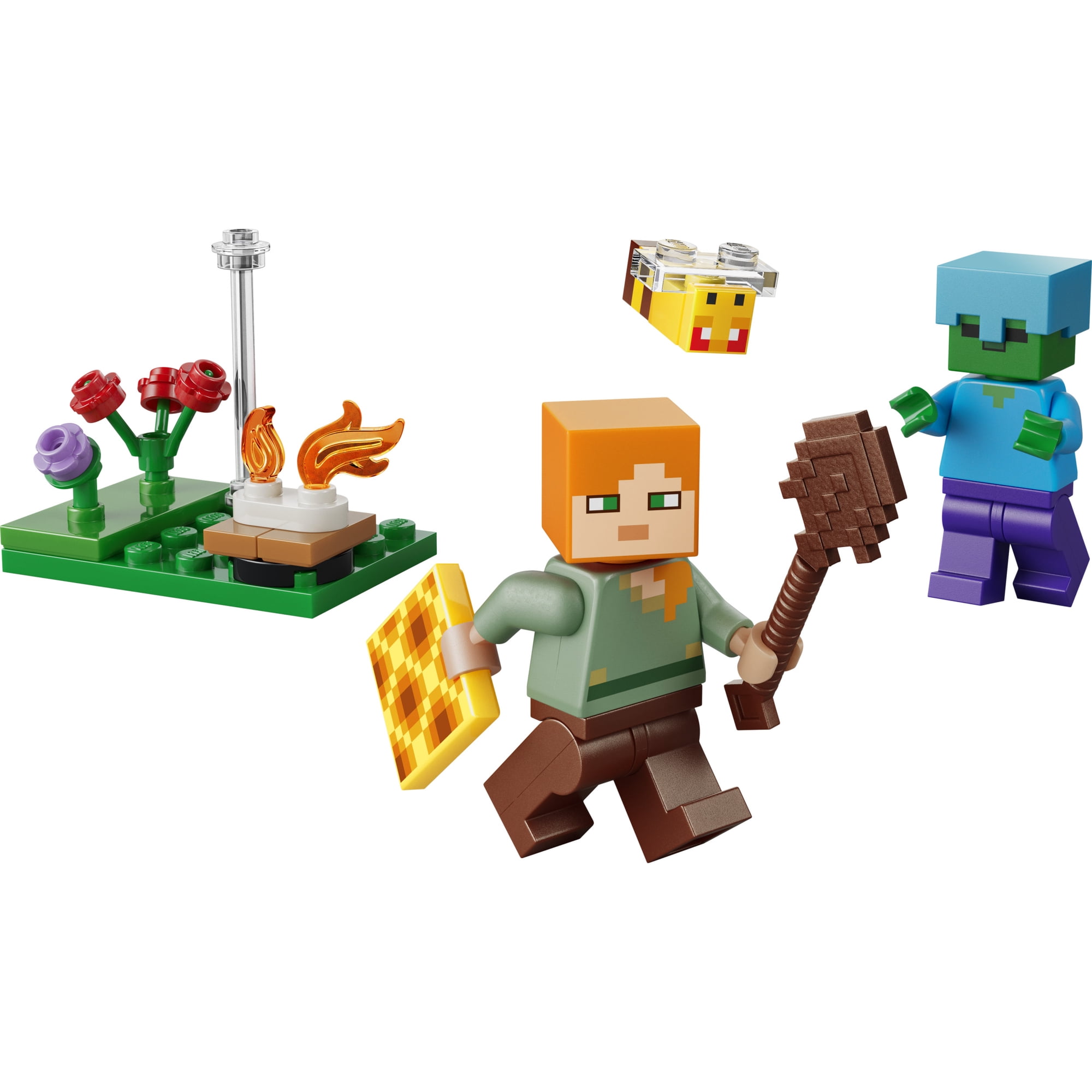 Click here for Lego Minecraft Alexs Campfire Conflict 30732 prices