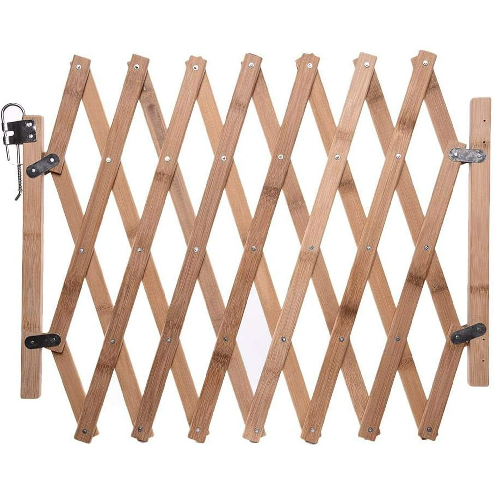 Click here for Unbranded Hugfegwe Pet Expanding Wooden Fence Gate... prices