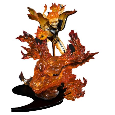 Bandai Naruto Api Uzumaki Naruto Model Anime Action Figure Mainan Anak ...