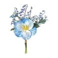 Artificial Silk Bouquet, Fake Flowers for Brides, Living Room and ...