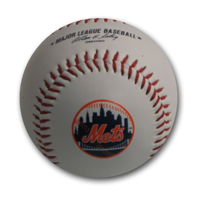 Blank Leather MLB Team Logo Baseballs - New York M - Walmart.com