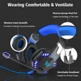 Gaming Headset with Noise Canceling ,with LED Lightfor PC, PS5, Switch ...