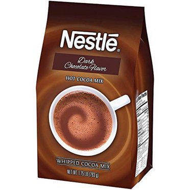 Nestle Professional Dark Chocolate Hot Cocoa Mix, Single Packets, Bulk ...