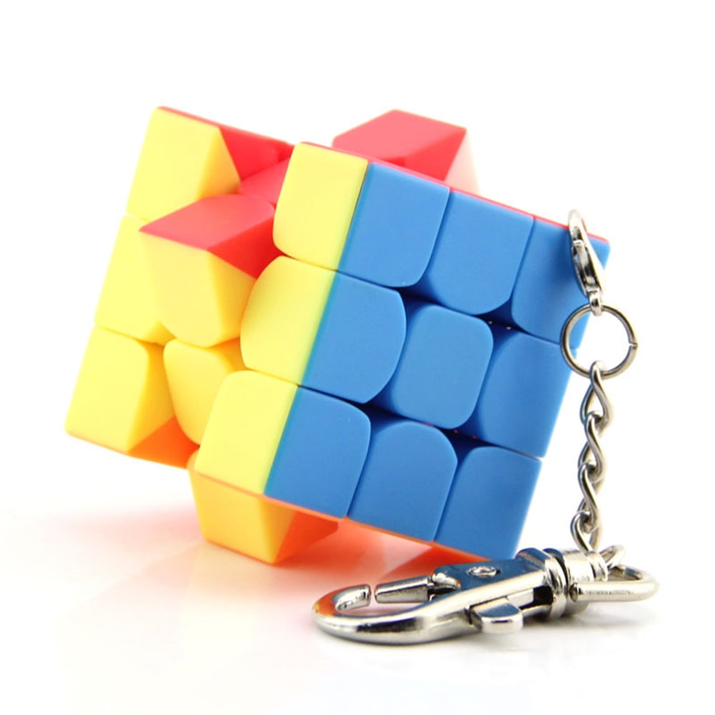Click here for Qiaoxi Mini 3*3*3 Keychain Magic Cube Stickerless... prices