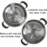 Concord 30 CM Stainless Steel 3 Tier Steamer Pot Steaming Cookware ...