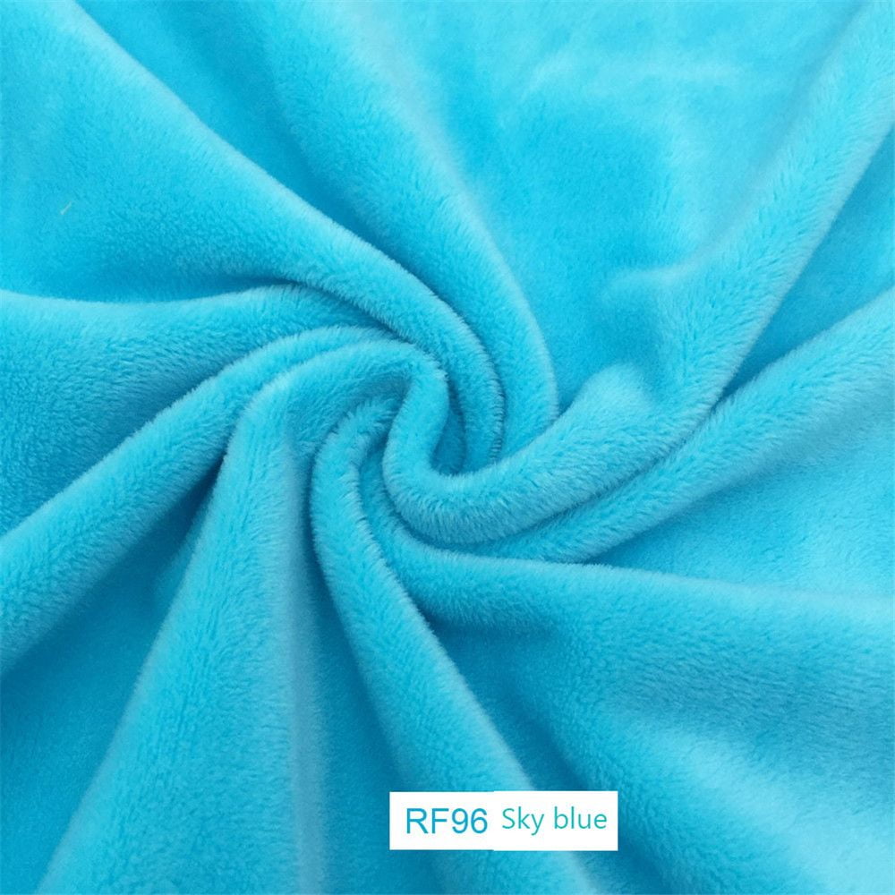 New Available in Multiple Colors 45*50cm Solid Color Style Minky ...