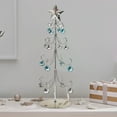 Tabletop Metal Christmas Tree Wrought Iron Ornament Display Stand ...