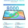 TECLAST P30S 10.1 inch Android 12 Tablet, 12GB RAM 128GB ROM, 1280*800 IPS Screen, 8-Core MTK ...