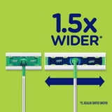 Swiffer Sweeper Dry + Wet XL Sweeping Kit (1 Sweeper, 8 Dry Cloths, 2 ...