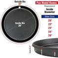 American Built Pro Water Heater Drain Pan drilled Anti Flood Pan Comes ...