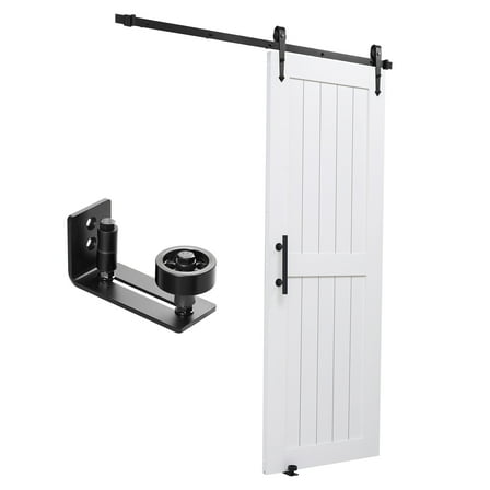 Casafoyer Sliding Door ESG Glass and Aluminum 29.9"x80.7" Black ...