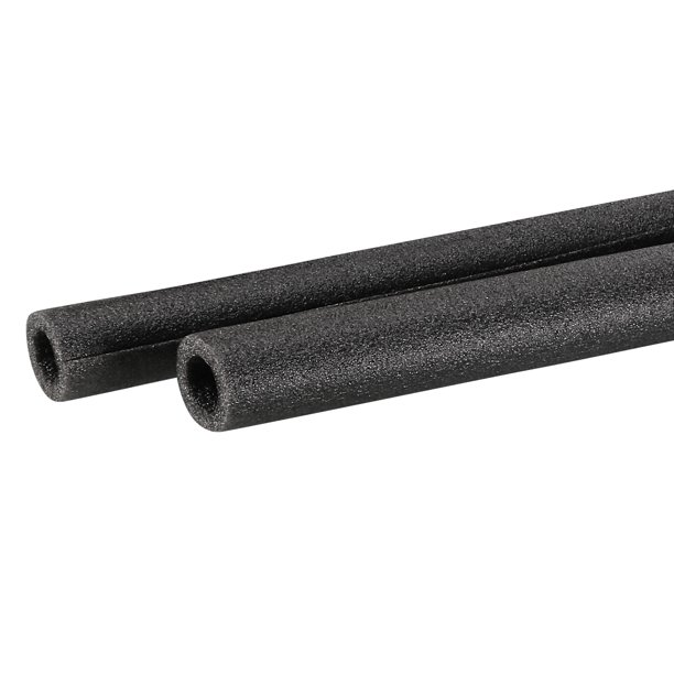 Uxcell Foam Tube Sponge Protective Sleeve Heat Preservation Black ...