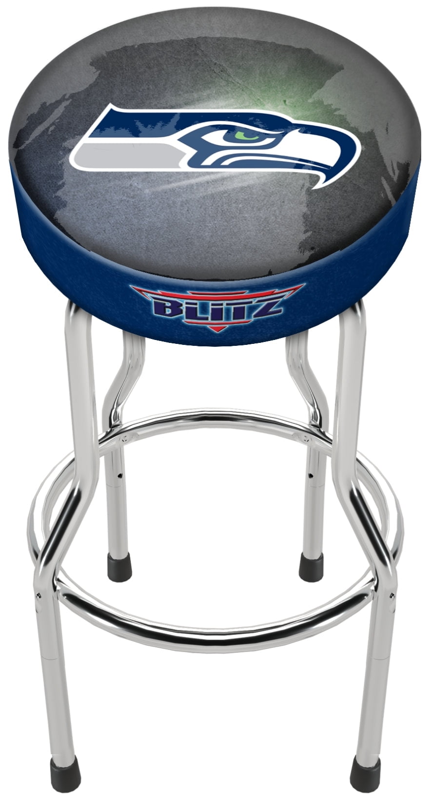 Seattle Seahawks Adjustable NFL Blitz Team Pub Stool, Arcade1Up ...