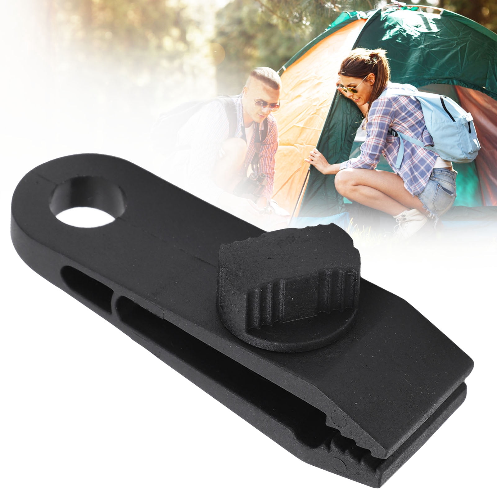 Demonsen Tent Fixing Clamp,Tarp Clips Lightweight Outdoor Tent Fixing ...