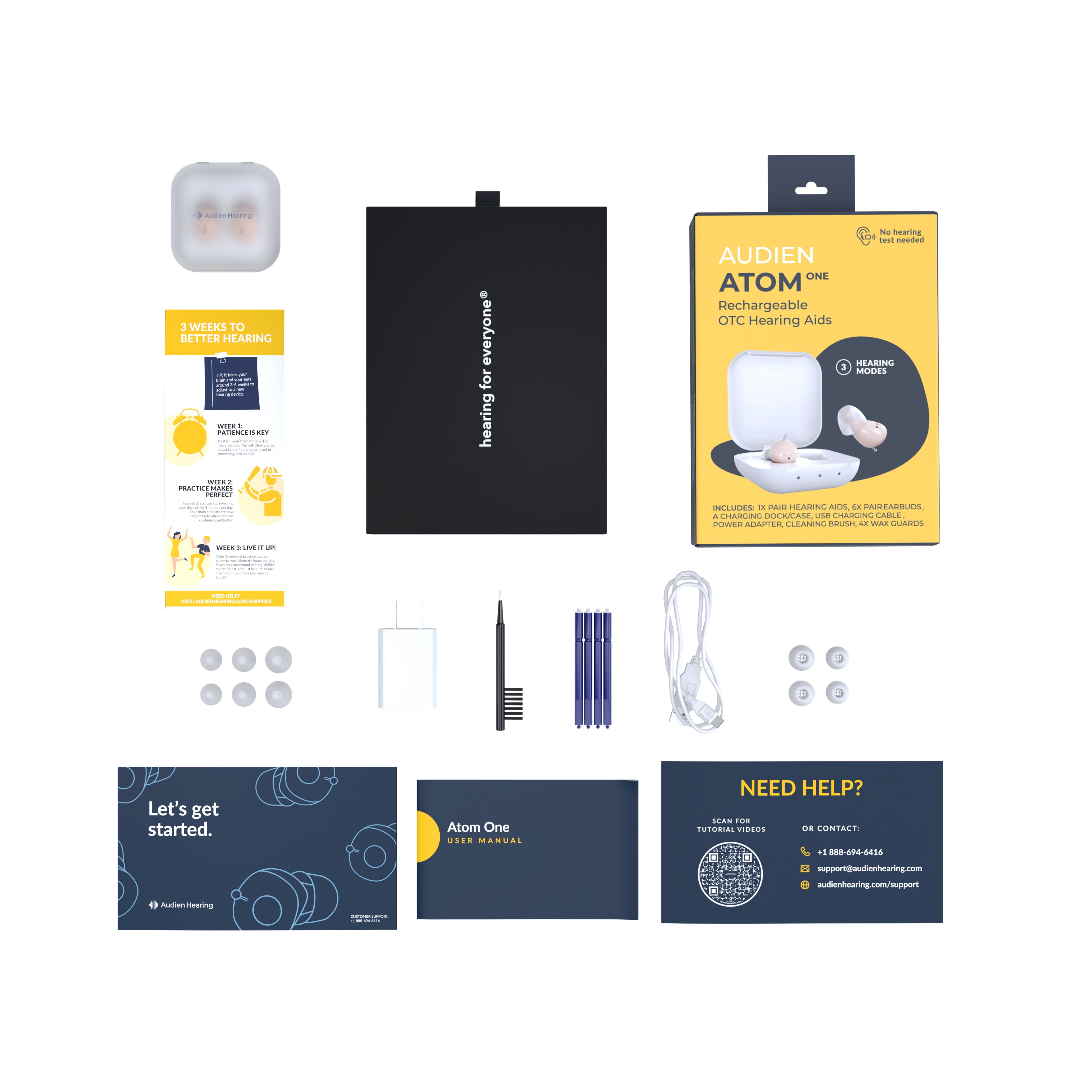 Audien Atom One over-the-counter (OTC) in-the-ear Philippines | Ubuy