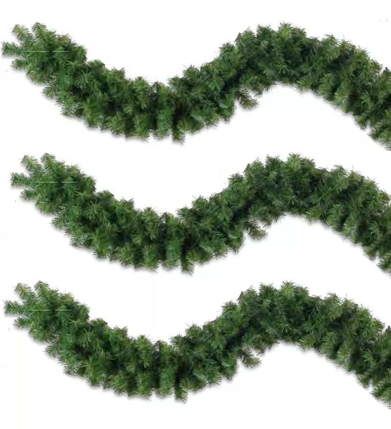 Festón De Adorno Navideño Grueso, 270 Cm, 300 Ramas | Bodega Aurrera en ...