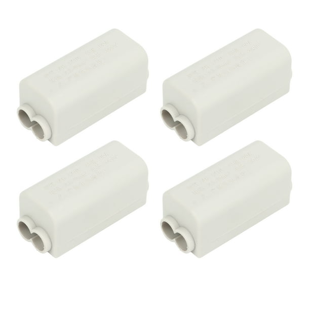 Quick Wiring Cable Connector,4PCS 2 in 2 Cable Terminal Block Connector ...
