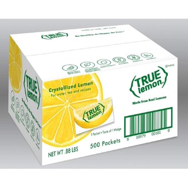 True Lemon Crystallized Lemon, 32 count, (Pack of 12) - Walmart.com