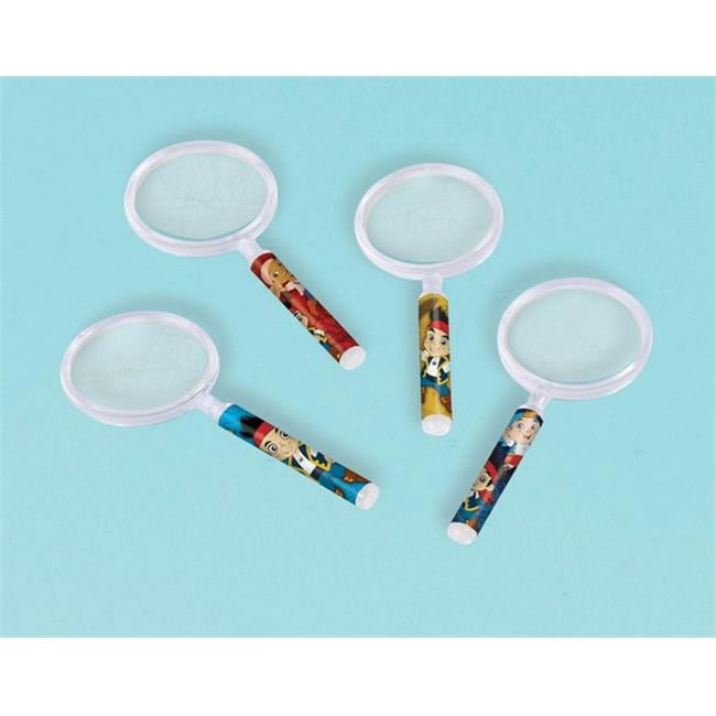 Amscan 398788 Jake & The Neveraland Pirates Magnifying Glass - Pack of ...