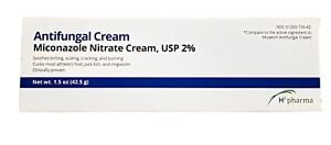 Miconazole 2% Antifungal CREAM 42.5gm / 1.5oz H2 pharma - Walmart.com