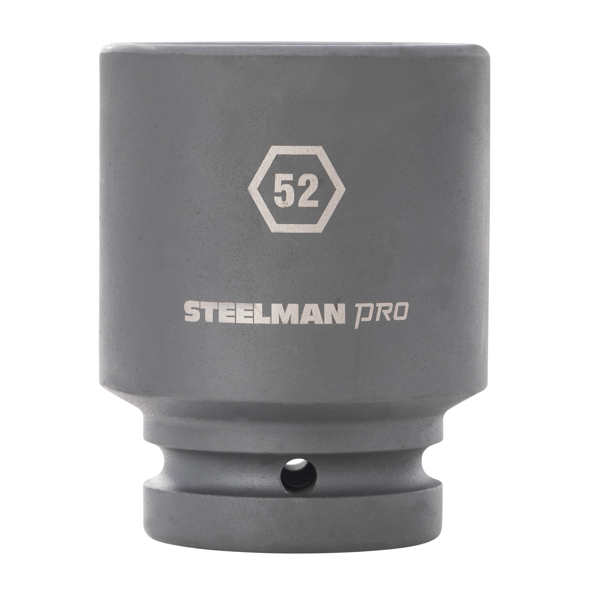 Steelman Pro 1-Inch Drive x 52mm 6-Point Deep Impact Metric Single ...