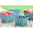 Pint Green Molded Pulp Fiber Berry / Produce Basket - 40 Pieces ...