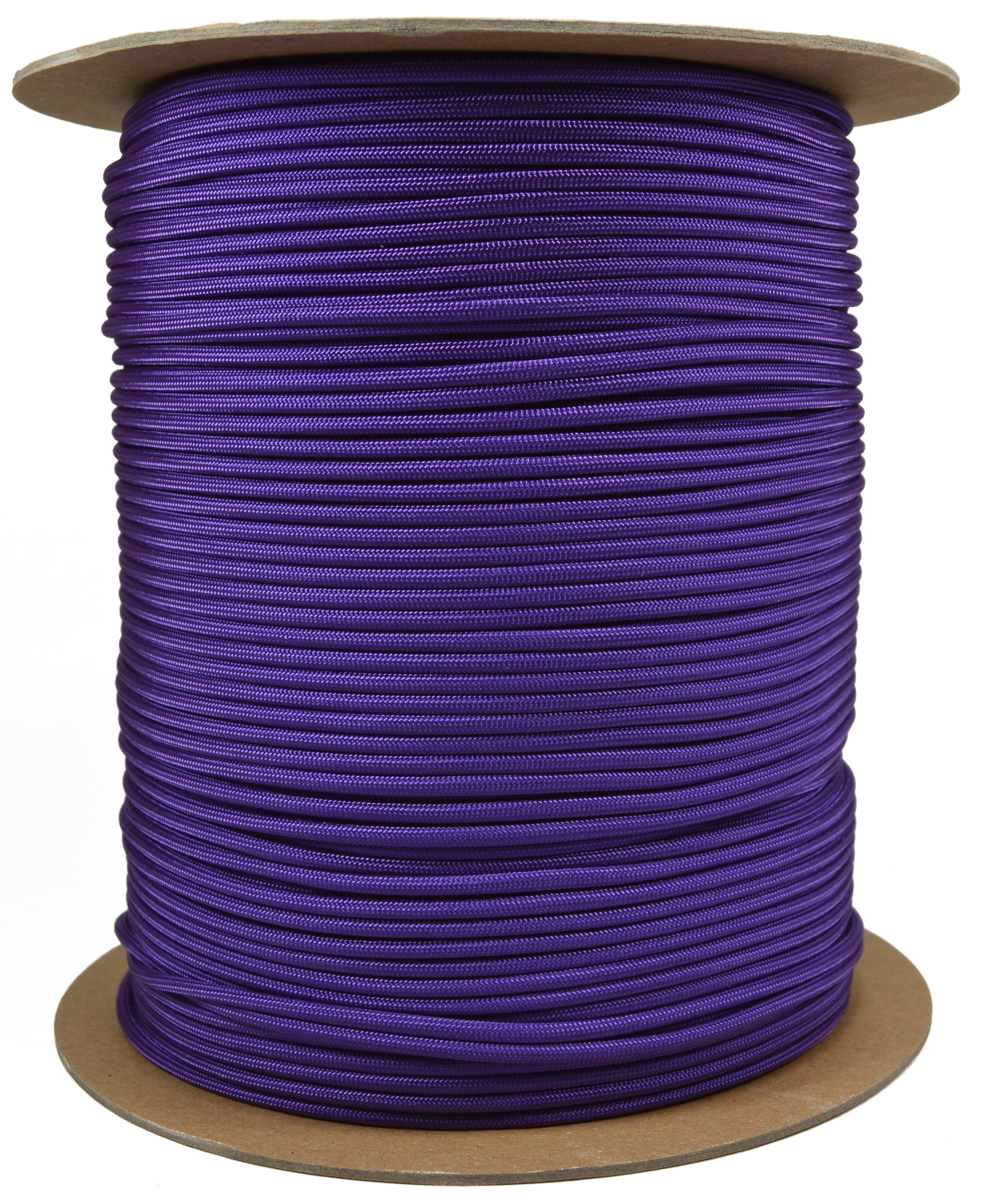 Purple 750 Type IV Cord 11 Strand Paracord - 1000 Foot Spool - Walmart.com