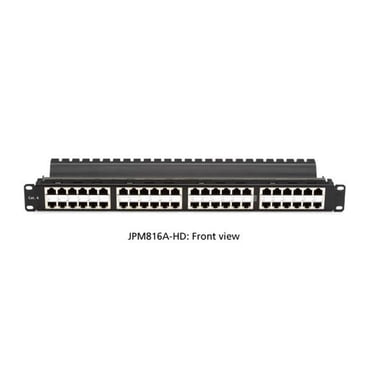 Black Box JPM385A Rackmount Fiber Panel 1U Loaded with Single-Mode ...