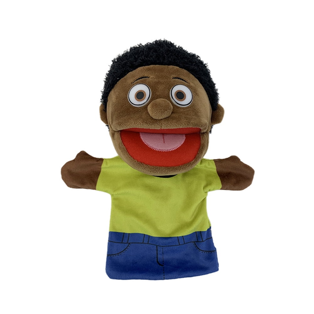 African Family Hand Puppet Plush Toy Children Hand Puppet Plush Toy ...