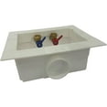 WaterTite 82057 Du-All Dual Drain Washing Machine Outlet Box with ...