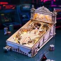 ROBOTIME Wooden 3D Puzzle - The Seahorse Barque, 1:100 Scale DIY ...