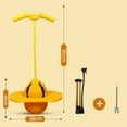 Ball Pogo Stick Jumper Handle Jump Bouncing Bounce T Bouncy High ...