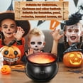 Halloween Decoration Mist Maker Fog Black Party Prop Witch Cauldron ...