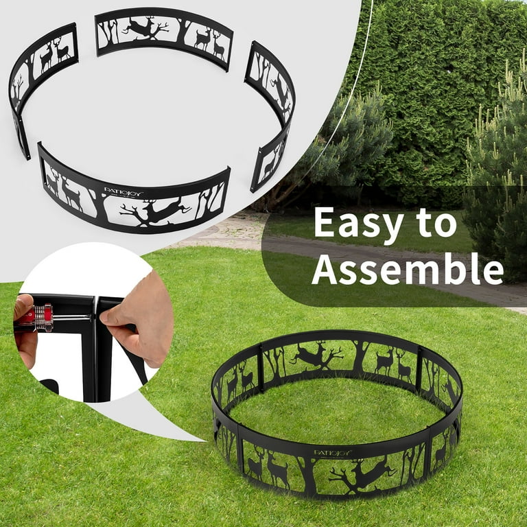 Deer Fire Pit Ring