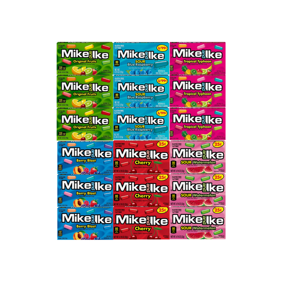 Mike & Ike MegaMix Big Candy with 10 Flavors in 5 oz Bag - Walmart.com