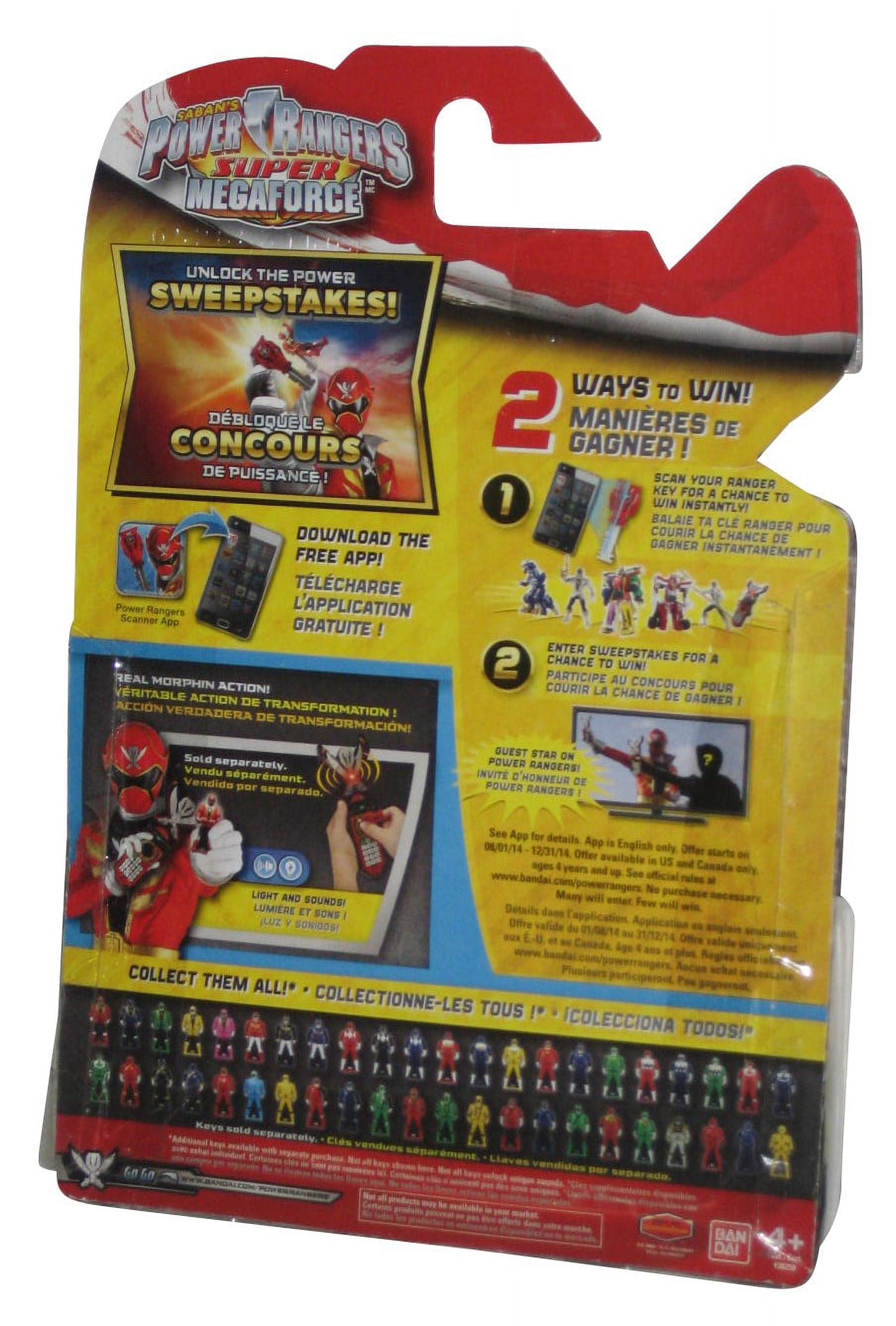 Power Rangers Super Megaforce Ranger Keys Scan