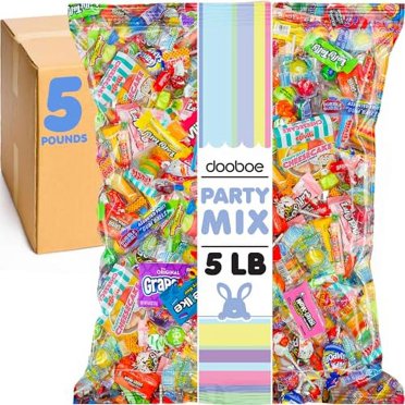 Bulk Candy Assortment, 1,000 Pieces, 9 lbs, Individually Wrapped for ...